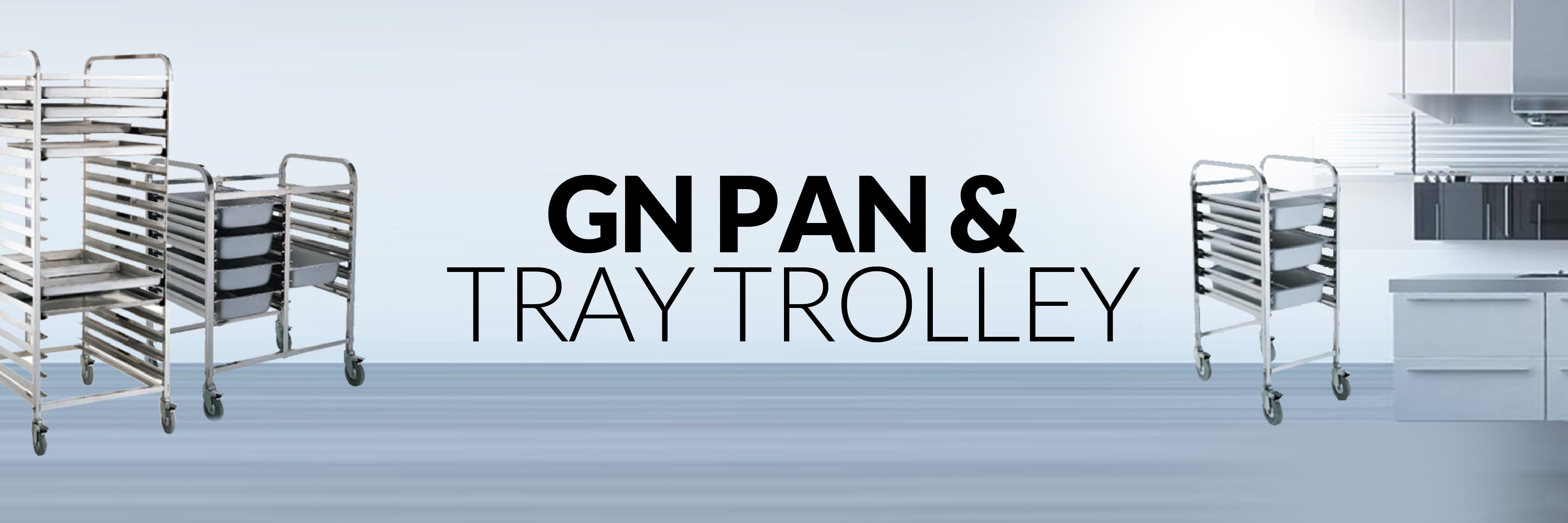 GN Pan & Tray Trolley